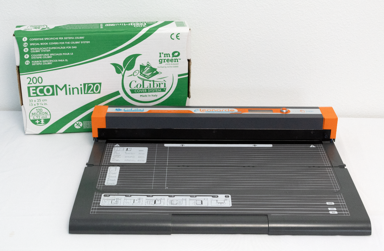 e-Leonardo Book Covering Machine - Automatically Cover & Protect Books ...