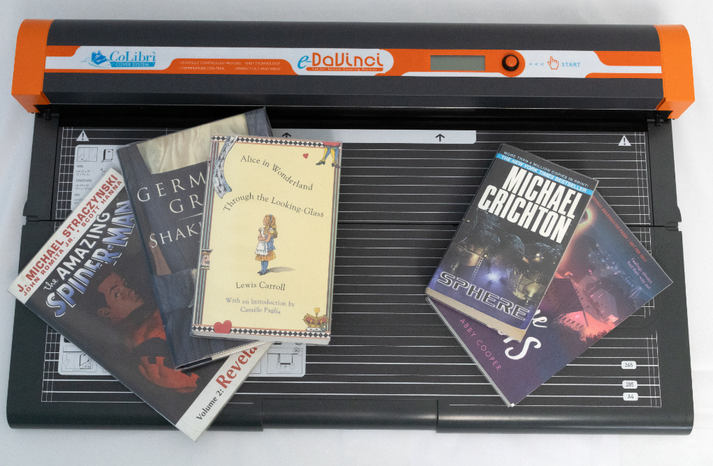 e-DaVinci Book Covering Machine - Automatically Cover & Protect Books ...